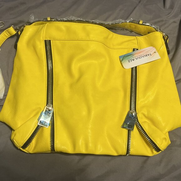 Fabulous Age | Bags | Fabulous Age Bright Yellow Purse Super Cute And ...